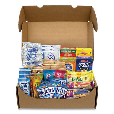 Snack Box Pros Breakfast Snack Box, 41 Assorted Snacks - GRR700S0002