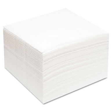 Taskbrand Grease And Oil Wipers, Quarterfold, 12 X 13 1/4, White, 50/pack