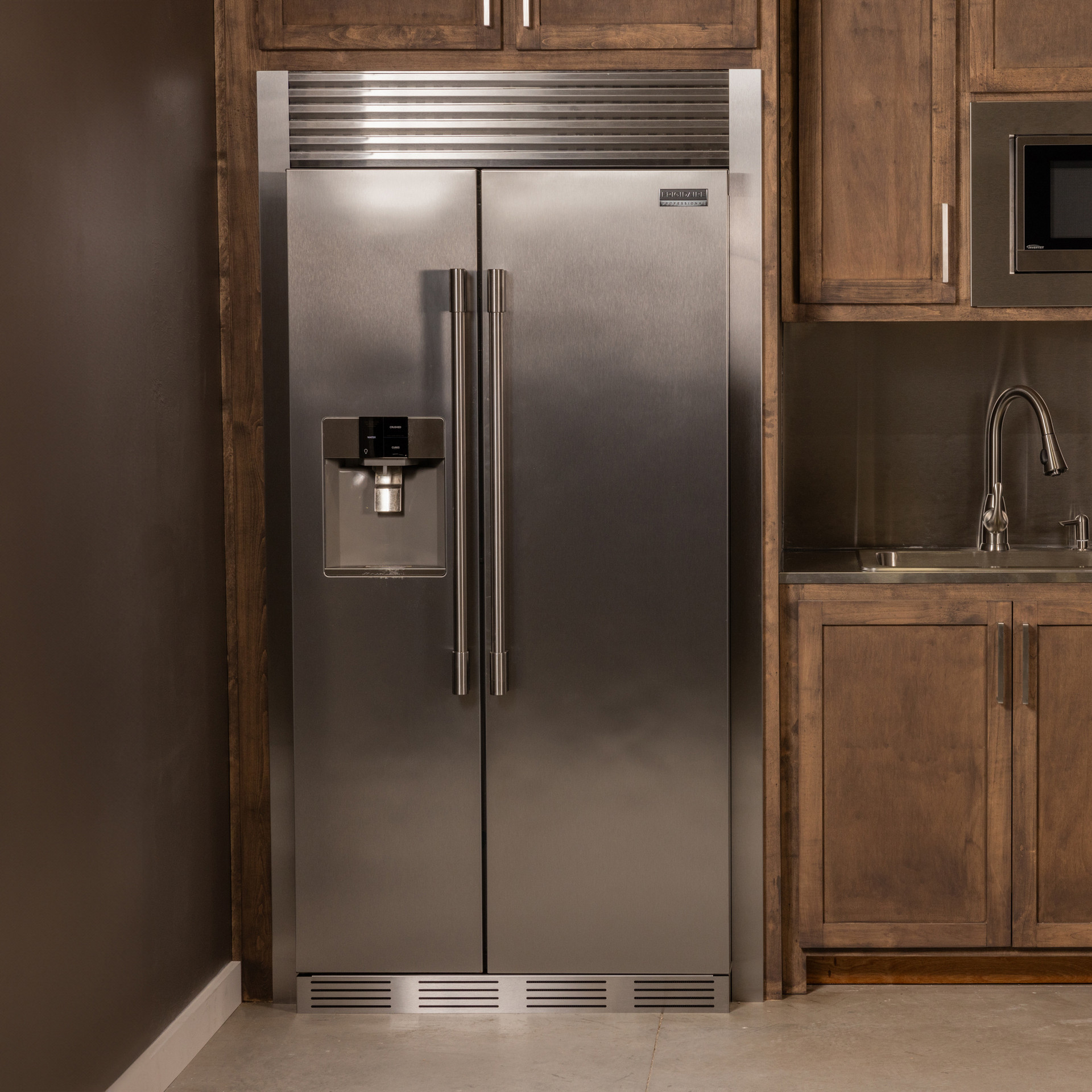 Built-In Look, Any Fridge: Refrigerator Trim Kits