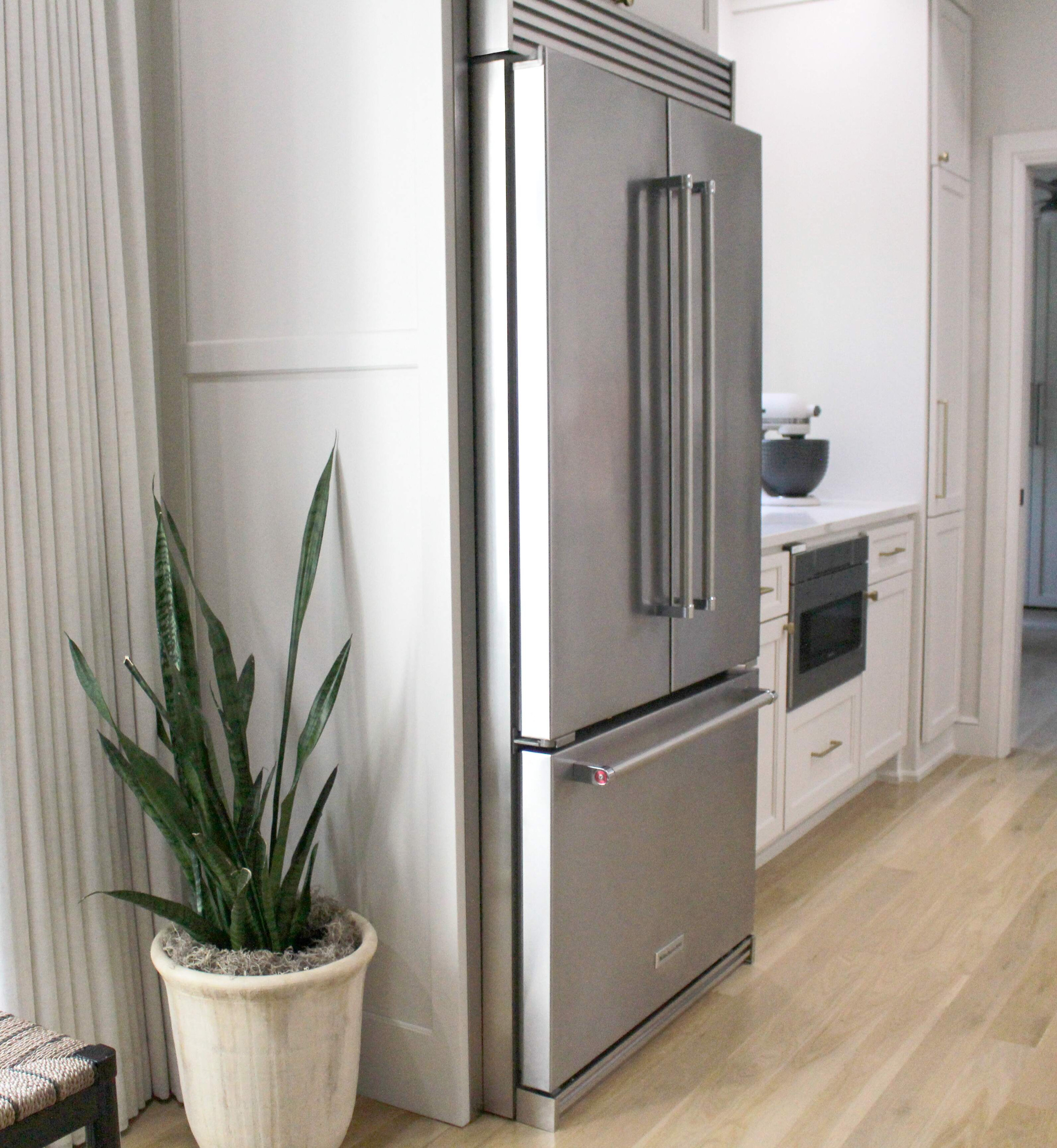 Fridge Sticking Out? Get a Built-In Look with custom Side Panels