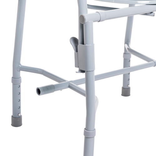 Drop Arm Bedside Commode | Drive Medical | Steel
