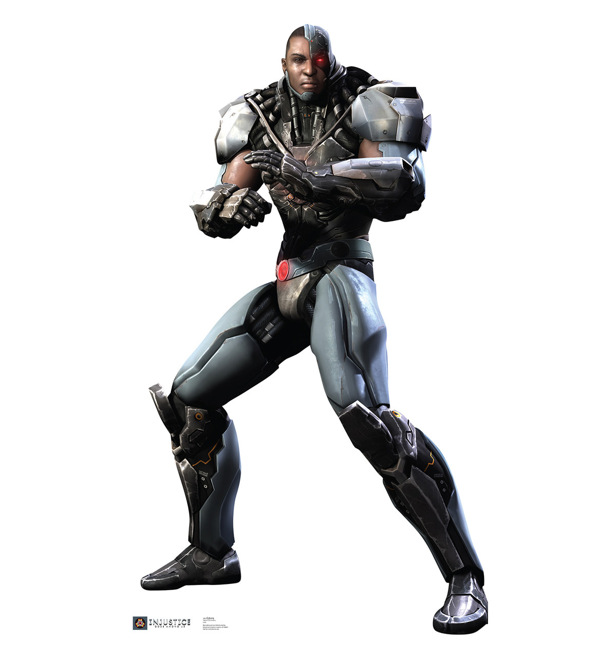 Life-size Cyborg - Injustice Gods Among Us Cardboard Standup ...