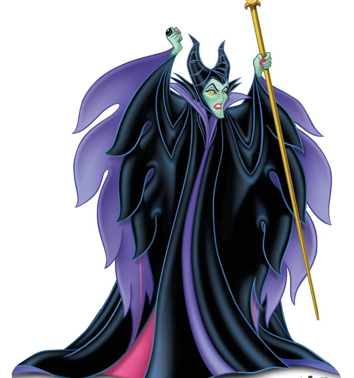 Life-size Maleficent Disney Villains Cardboard Cutout