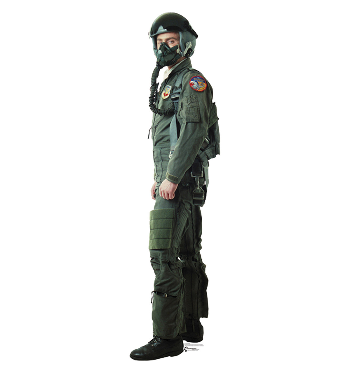 Life-size Fighter Pilot Cardboard Standup | Cardboard Cutout