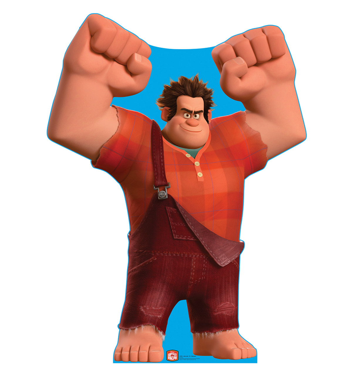 Life-size Disney's Wreck-It Ralph Cardboard Cutout