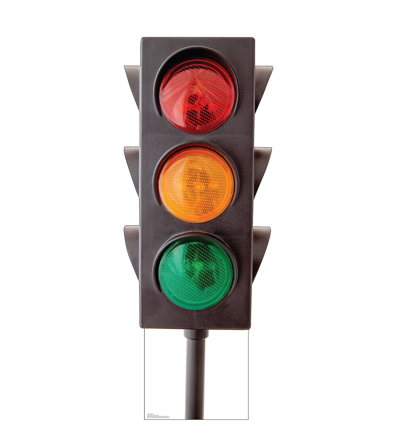 Stoplight Life-Size Cardboard Cutout