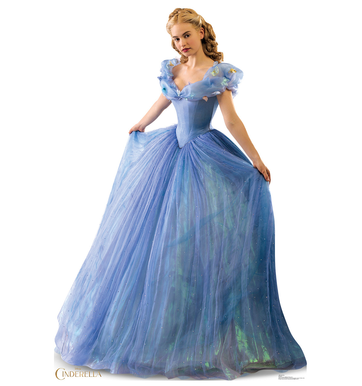 Life-size Cinderella Ballgown Cinderella Cardboard Cutout