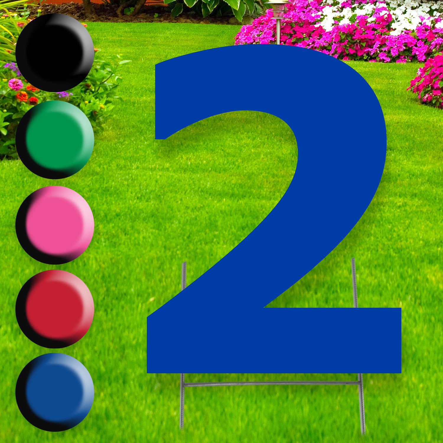 Life-Size Coroplast Outside Yard Sign Number 2