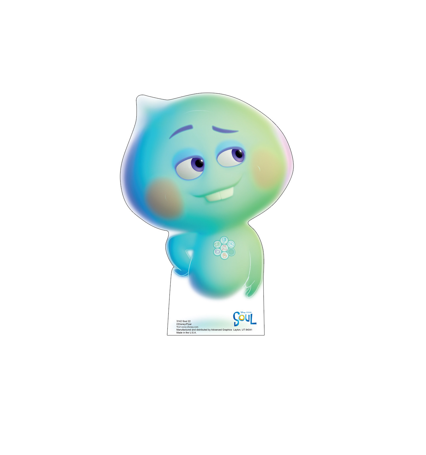 Life-size cardboard standee - Soul 22 (Disney's Soul) 3142