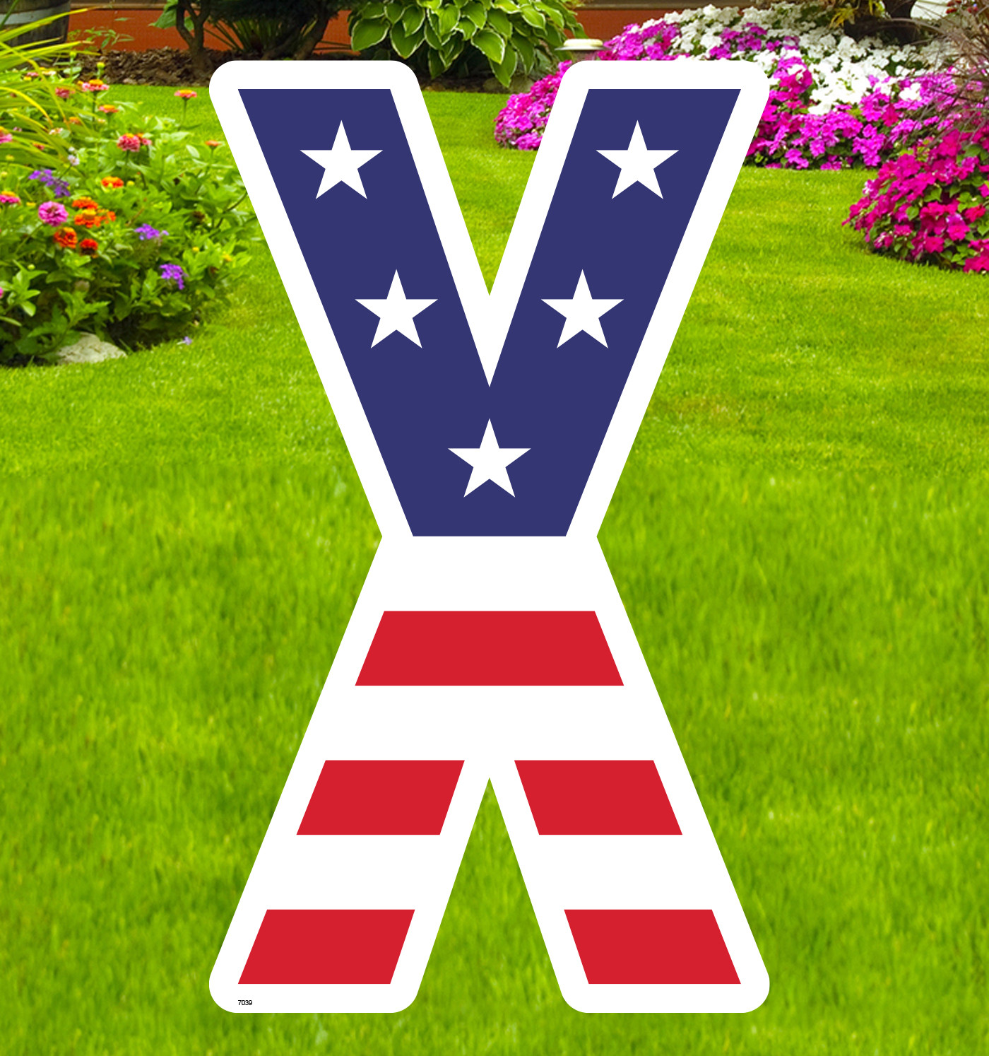 USA FONT - X Outdoor Letter