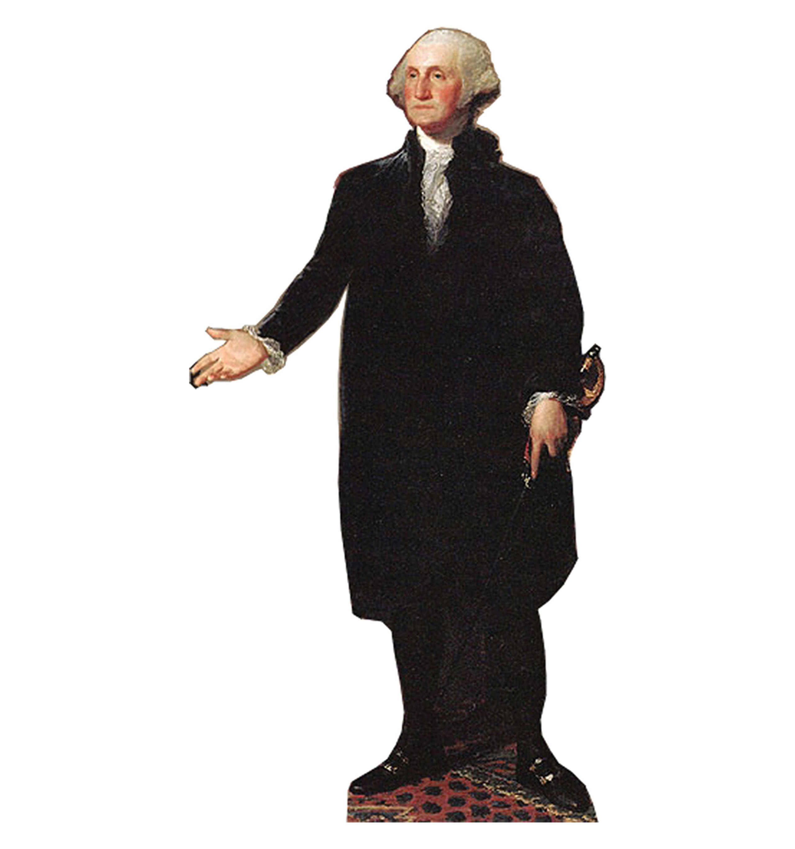 Life-size George Washington Cardboard Standup | Cardboard Cutout