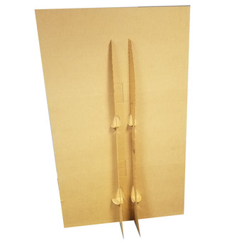 Life-size Football Goal Post Cardboard Standup |Cardboard Cutout