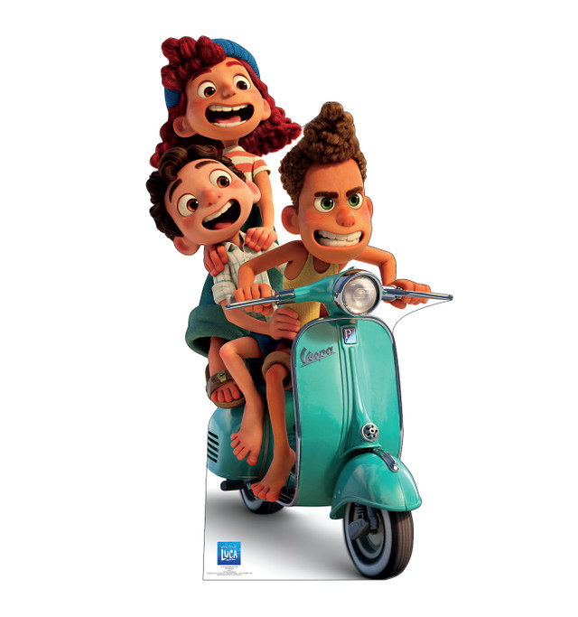 Luca, Alberto and Giulia Life-size Cardboard Cutout