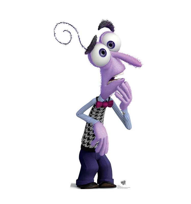 Life Size Fear Inside Out Cardboard Standup