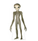 Alien Cardboard Cutout