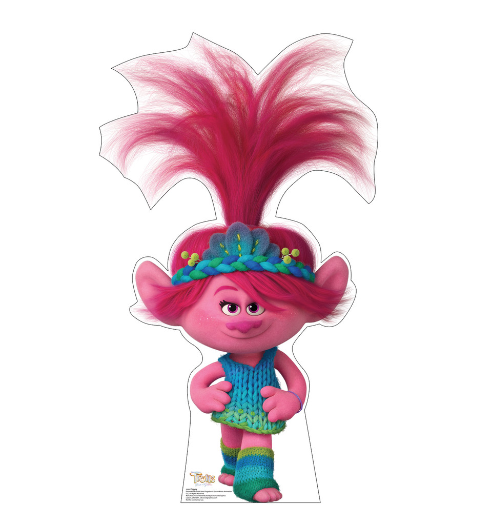 Poppy Life-Size Cardboard Cutout