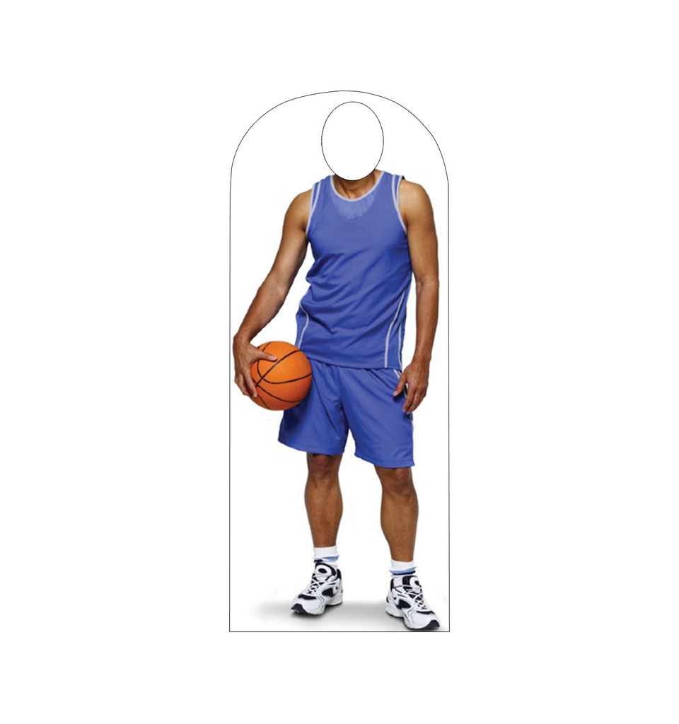 Life-size Basketball Stand-in Cardboard Standup