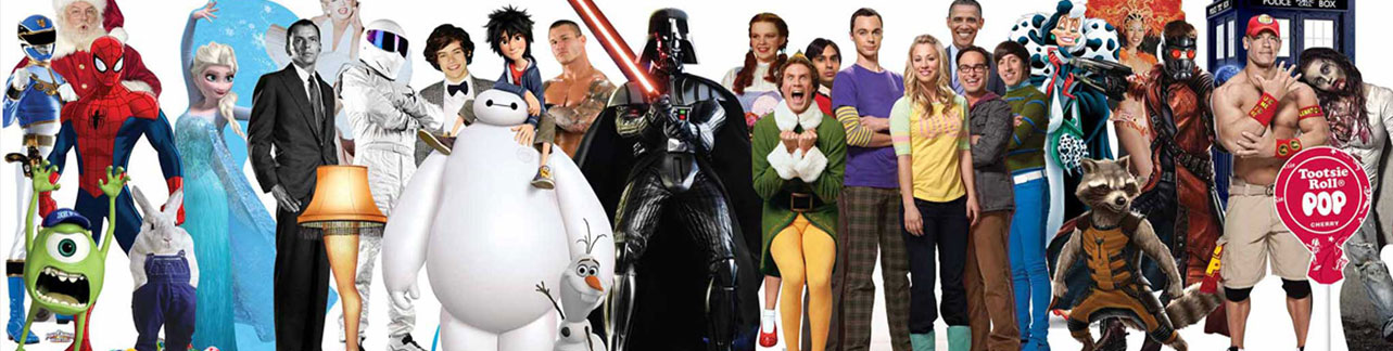 Shop Life-Size Cardboard Standups & Cardboard Cutouts Advanced Graphics