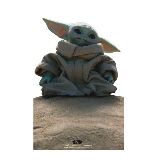 Grogu on Rock 3702 | StarWars Mandalorian