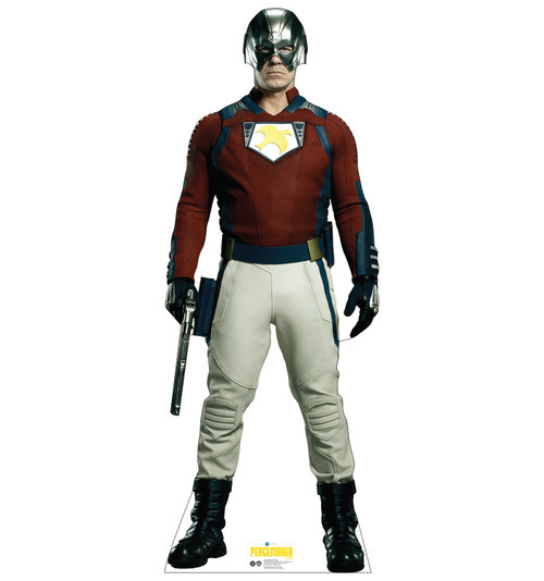 Life-size Cardboard Cutout of Peacemaker Helmet | 5623