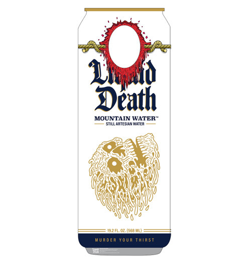 Life-size Cardboard Cutout Liquid Death Standin | 5639