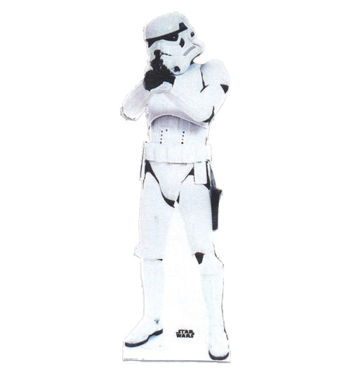 Life-size Stormtrooper Cardboard Cutout Standee