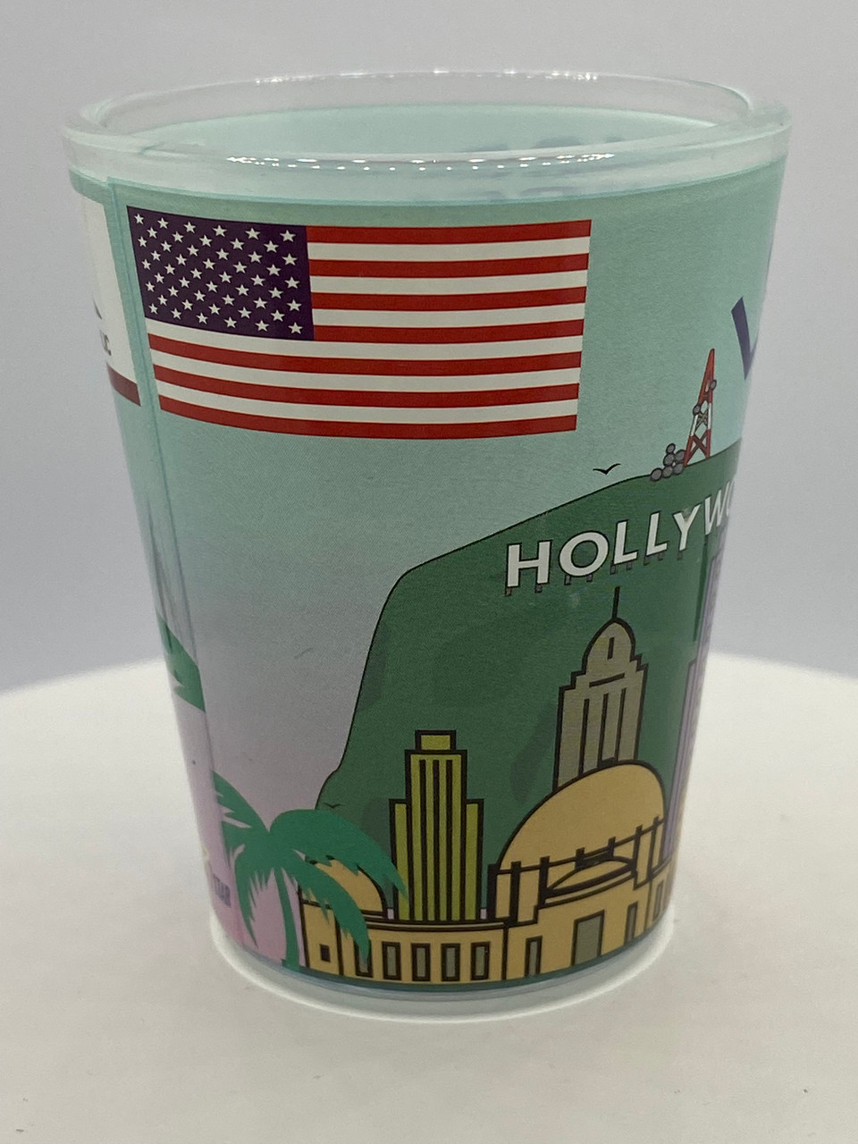 "Los Angeles" California Shot Glass 2 oz - 50 State Souvenirs