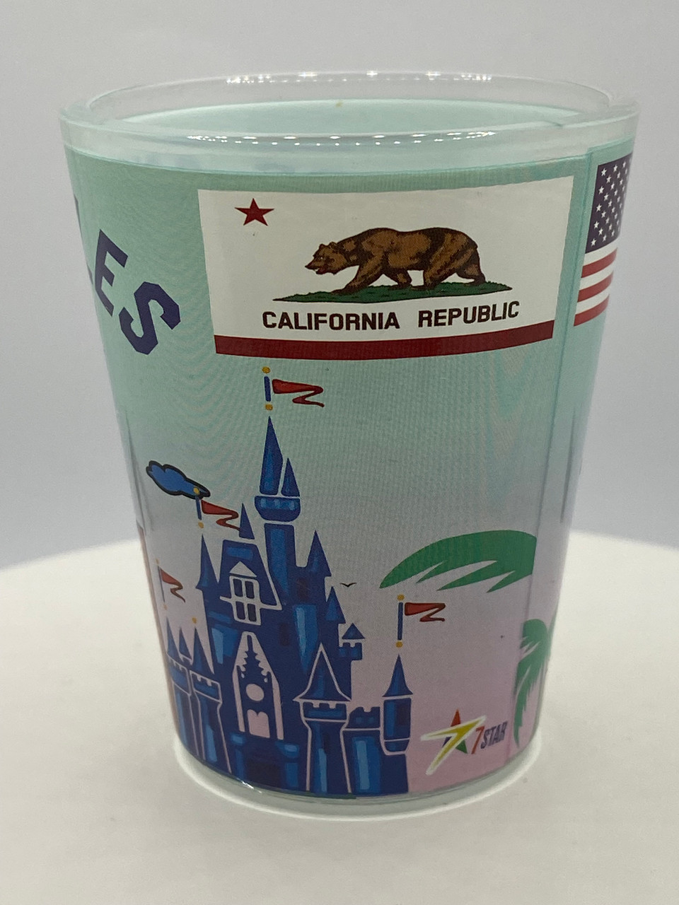 "Los Angeles" California Shot Glass 2 oz - 50 State Souvenirs
