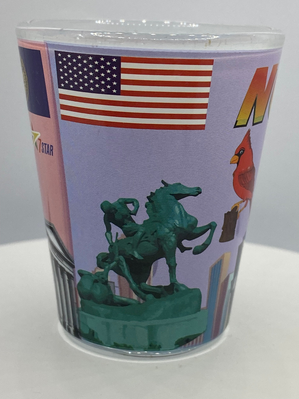 "Norfolk" Virginia Shot Glass 2 oz - 50 State Souvenirs