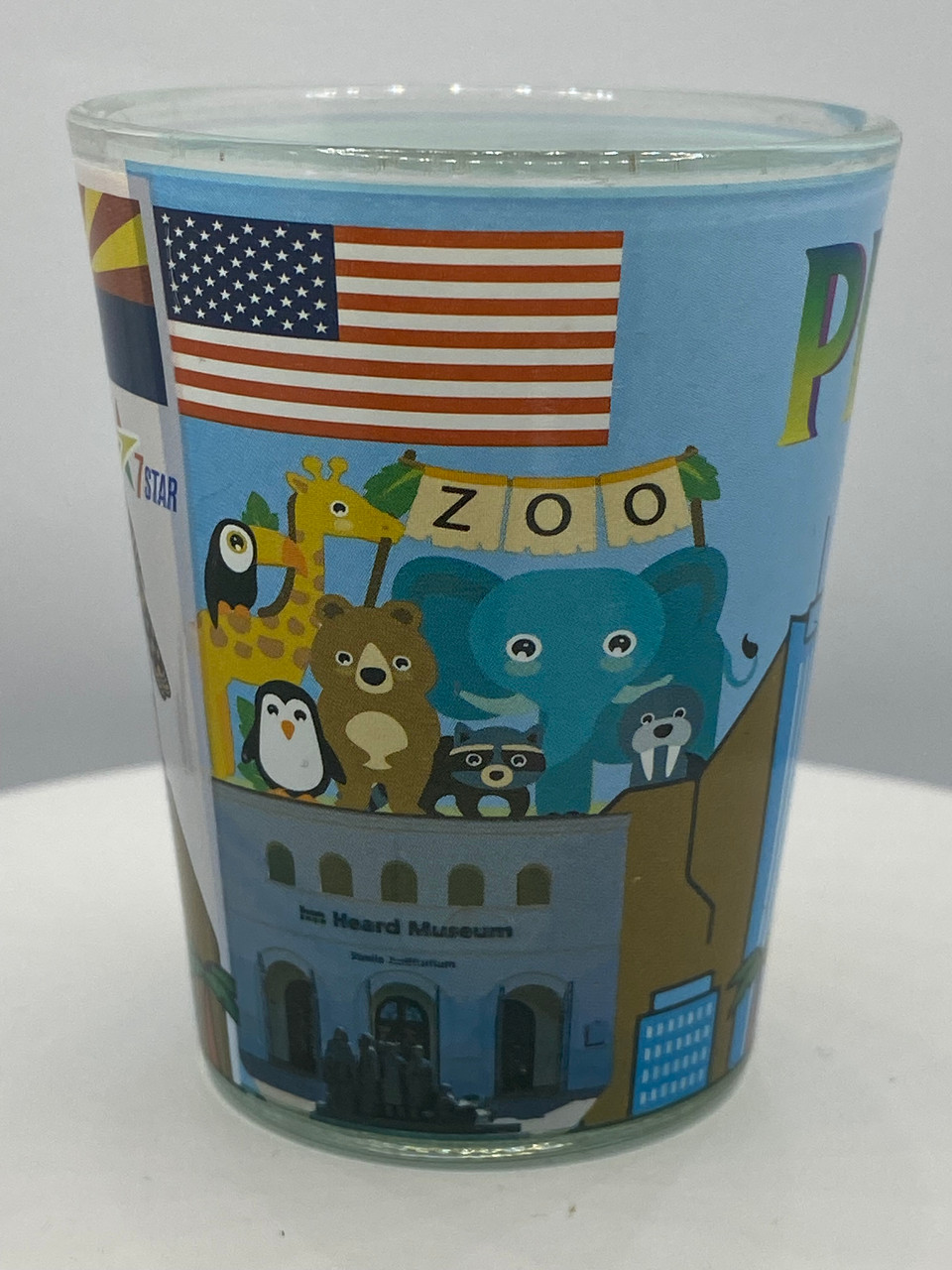 "Phoenix" Arizona Shot Glass 2 oz - 50 State Souvenirs