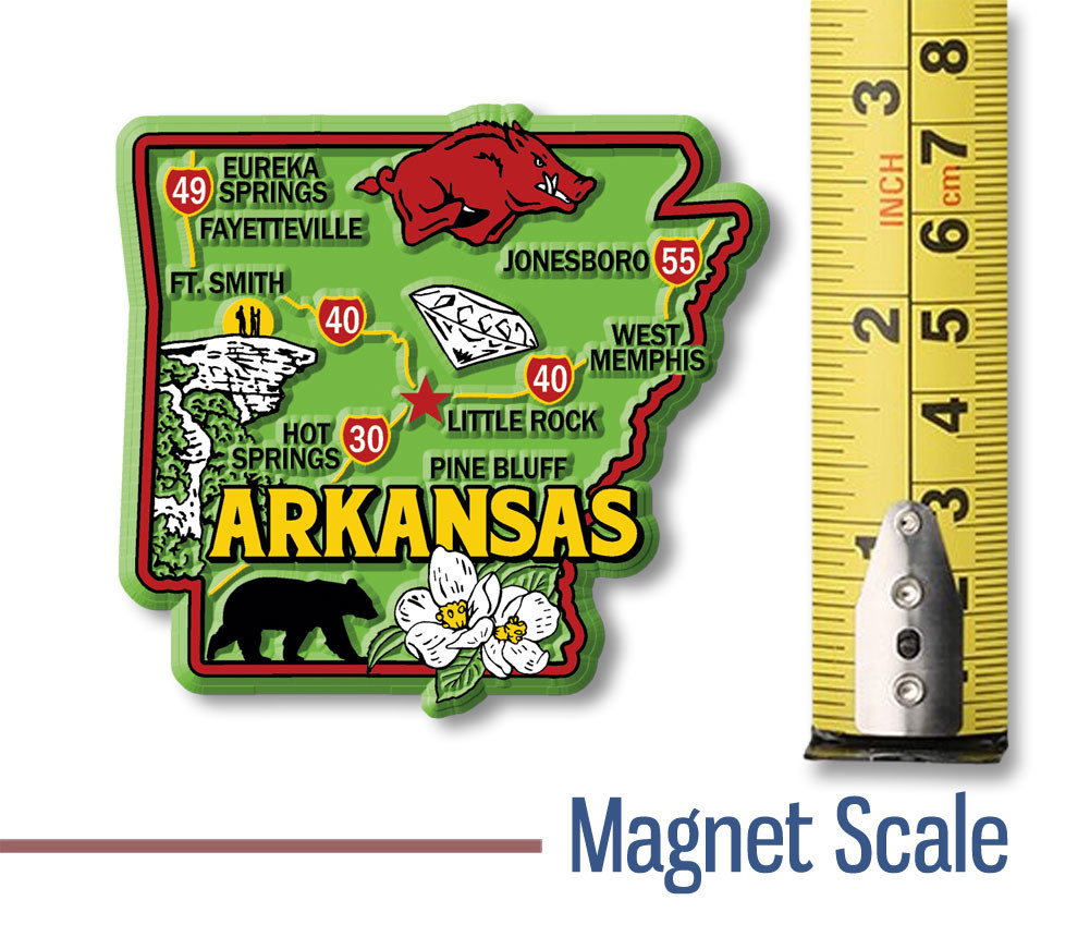 Colorful State Magnets