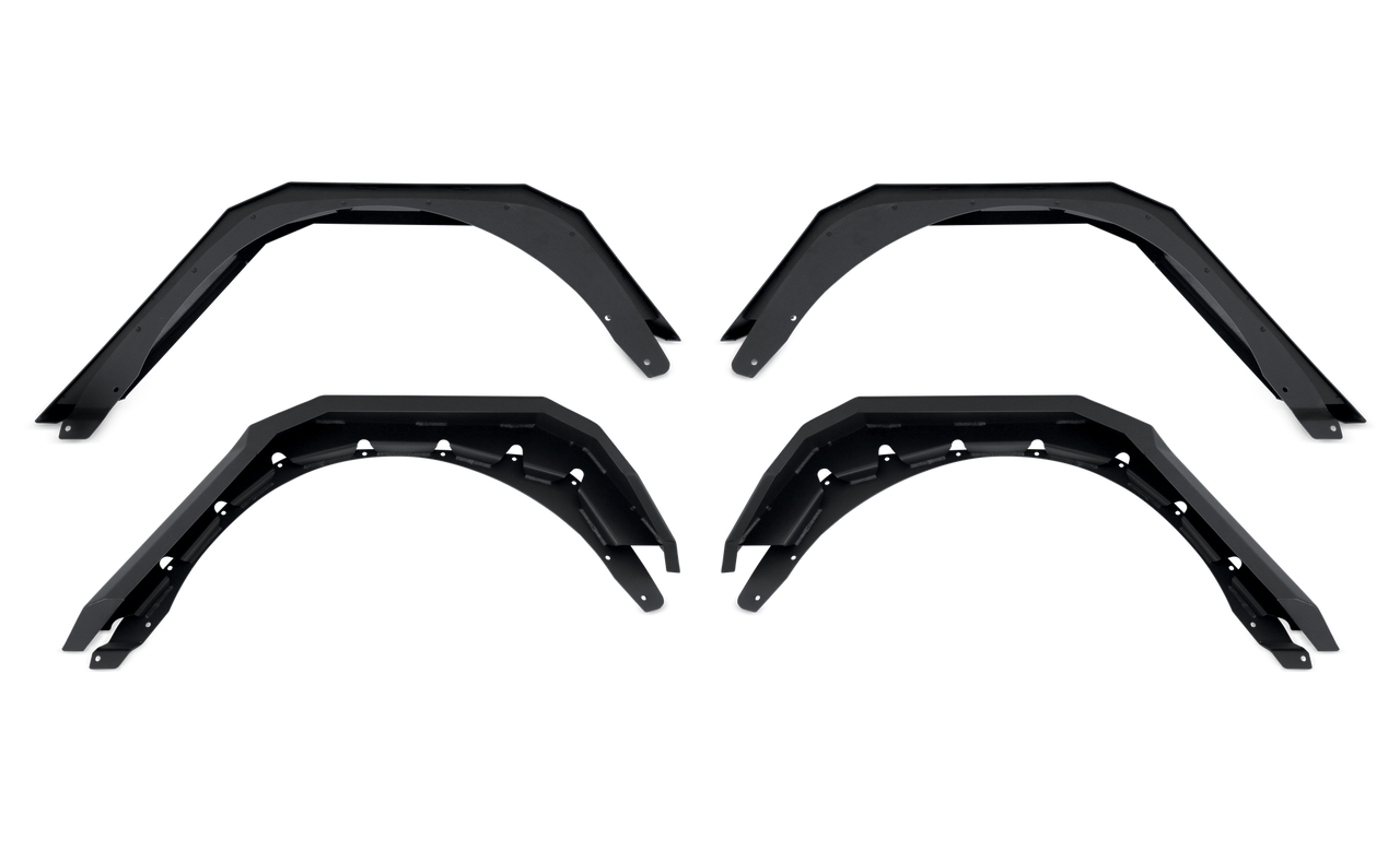 JL-6103 - Body Armor 4x4 2018- 2021 JEEP WRANGLER JL REAR FENDER FLARES