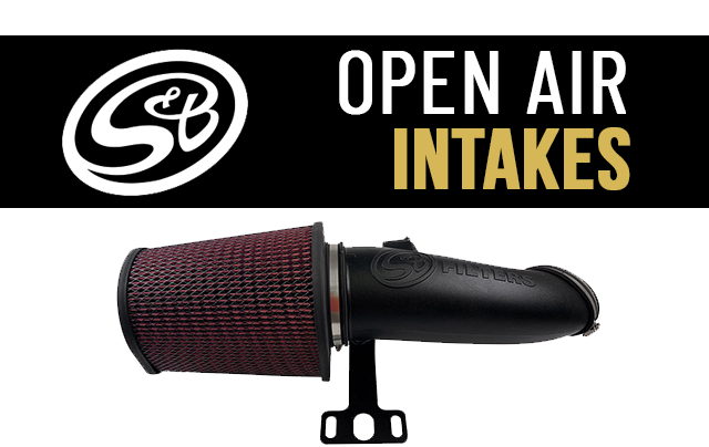 Power Stroke Open Air Intake Kits from S&B - Performance Truck Products
