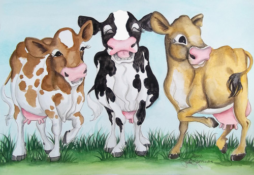 cow designs - Udderly Delightful Designs by Lisa Rasmussen