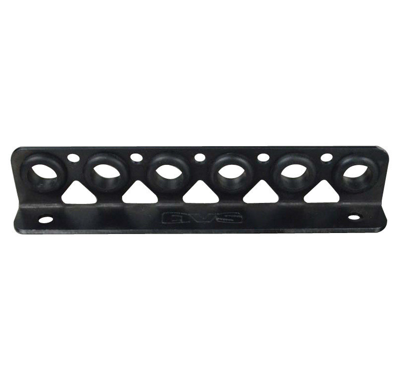 (ONLY 3 LEFT) AVS MILD STEEL 6-HOLE AIR LINE BRACKET (SHORT) AIRLIFT 3P ...