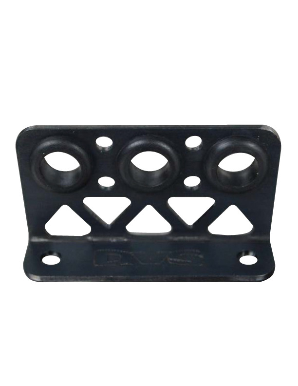AVS MILD STEEL 3-HOLE AIR LINE BRACKET (TALL) FOR AIRLIFT 3P/3H/3S - AVS