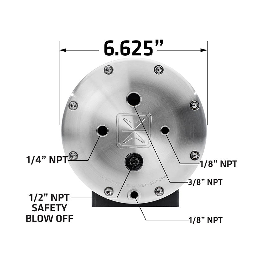 ACCUAIR ENDO-T 5-GALLON AIR TANK AA-3708 - AVS