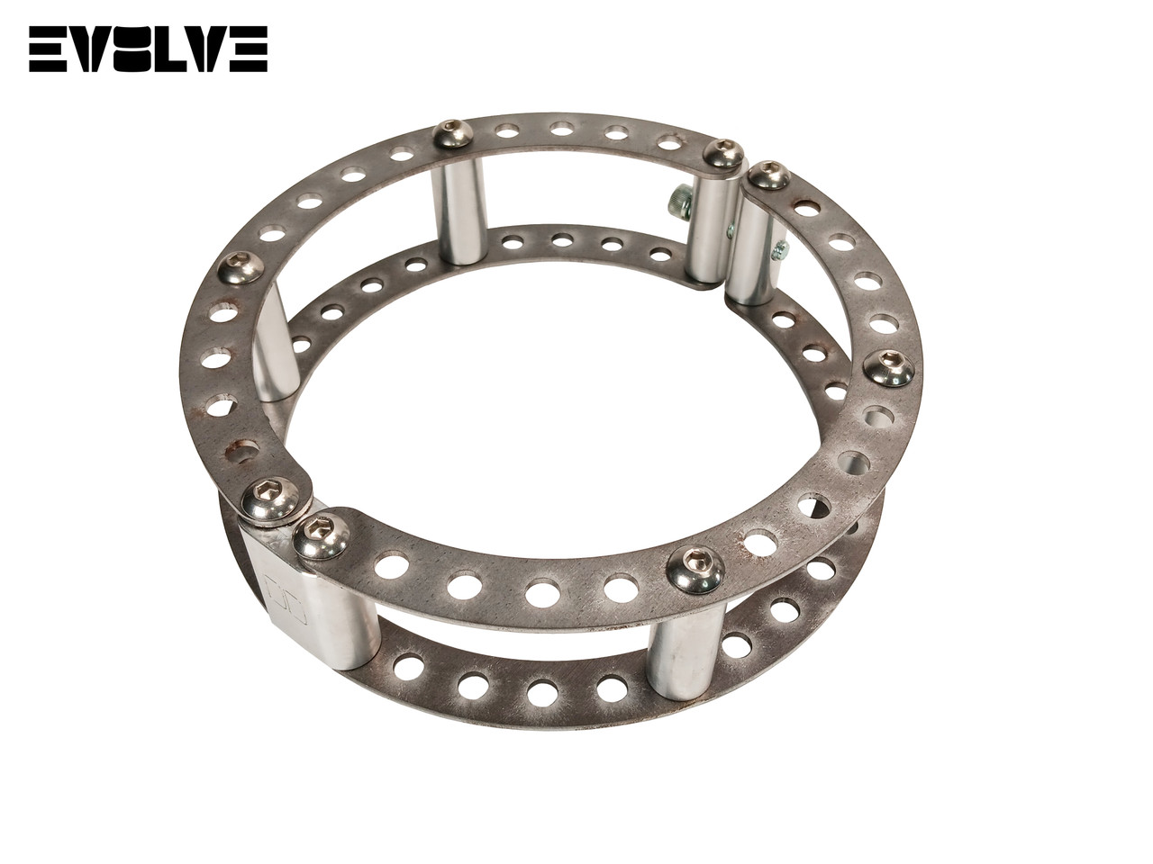 EVOLVE TANK MOUNTING CLAMP- (3-CLAMP) RAW METAL FINISH - AVS