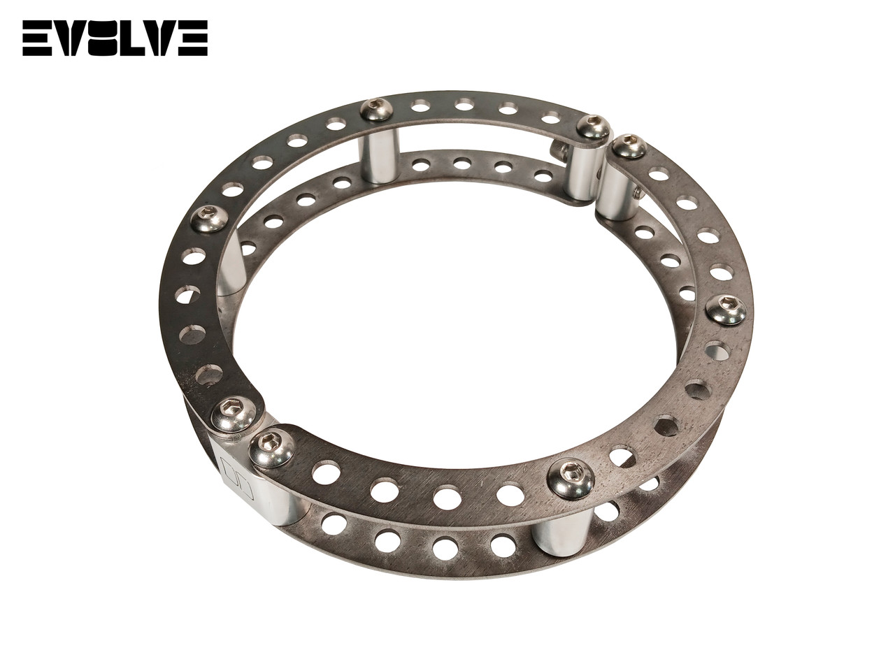 EVOLVE TANK MOUNTING CLAMP- (2-CLAMP/4-CLAMP) RAW METAL FINISH - AVS