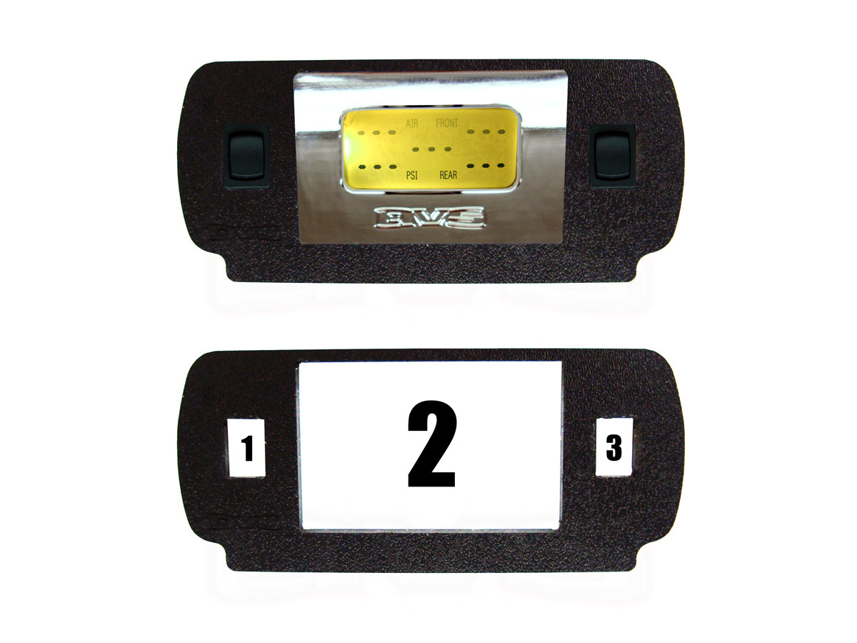 AVS PANEL FOR 99-06 CHEVY OVERHEAD CONSOLE WITH AN AVS DIGITAL GAUGE ...