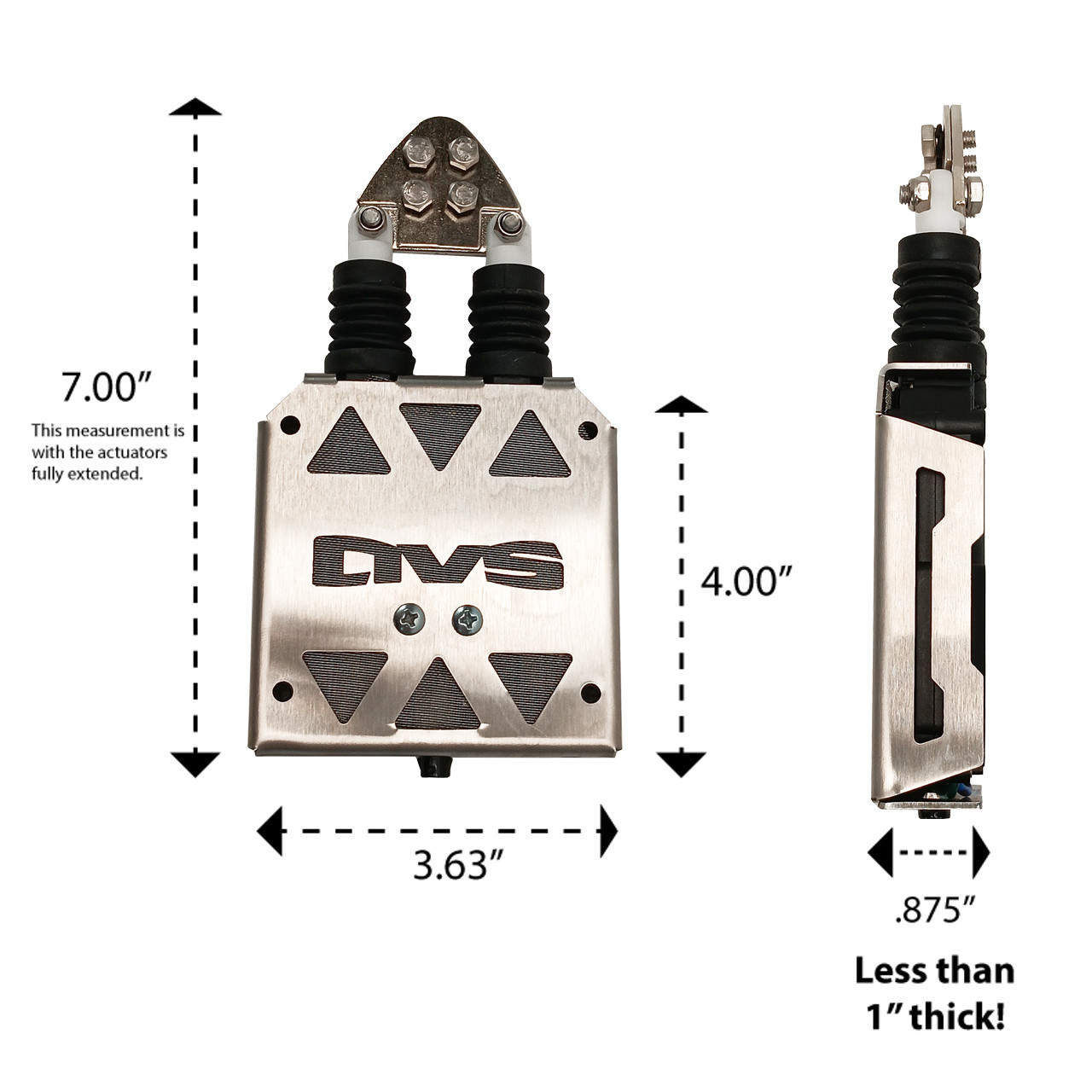 AVS DUAL GEARED ACTUATOR (VERSION 3) *** SINGLE MOTOR ONLY *** - AVS
