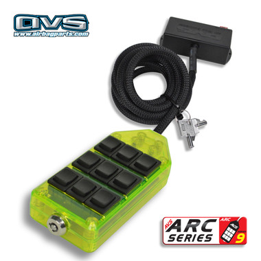 AVS SWITCH BOX- GREEN 9-SWITCH SERIES (ROCKER) - AVS