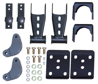02-05 Dodge 1500 4.5" Rear Kit (Flip, Shackles, Shock Extenders, And ...