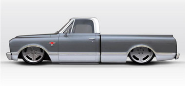 PORTERBUILT FRONT DROPMEMBER KIT FOR 1963-72 CHEVY/GMC - AVS