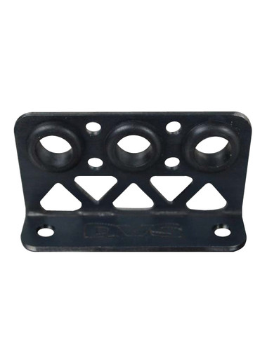 AVS MILD STEEL 3-HOLE AIR LINE BRACKET (TALL) FOR AIRLIFT 3P/3H/3S - AVS