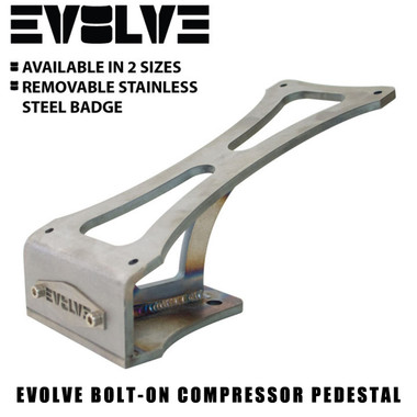 EVOLVE BOLT-ON COMPRESSOR PEDESTAL MOUNTING BRACKET - AVS
