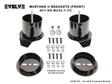 MUSTANG II BRACKETS (FRONT) - AVS