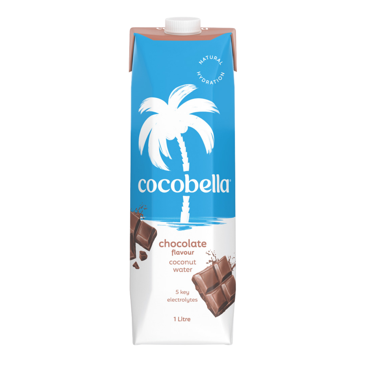 Cocobella Chocolate Coconut Water 1 litre tetra
