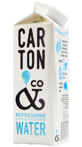 CARTON & CO Australian carton Water | Local Australian Water ...