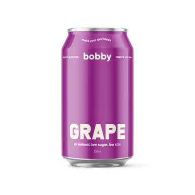 BOBBY SODA GRAPE 330ML | Local Australian Bobby Grape Soda - Wholesale ...